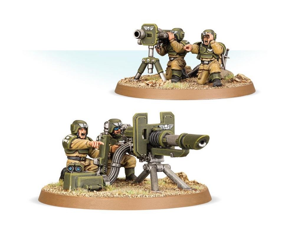 Warhammer 40000 Cadian Heavy Weapons Squad | Trgovina Eigrače.com