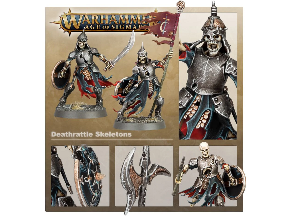 Warhammer Age of Sigmar Deathrattle Skeletons | Trgovina Eigrače.com