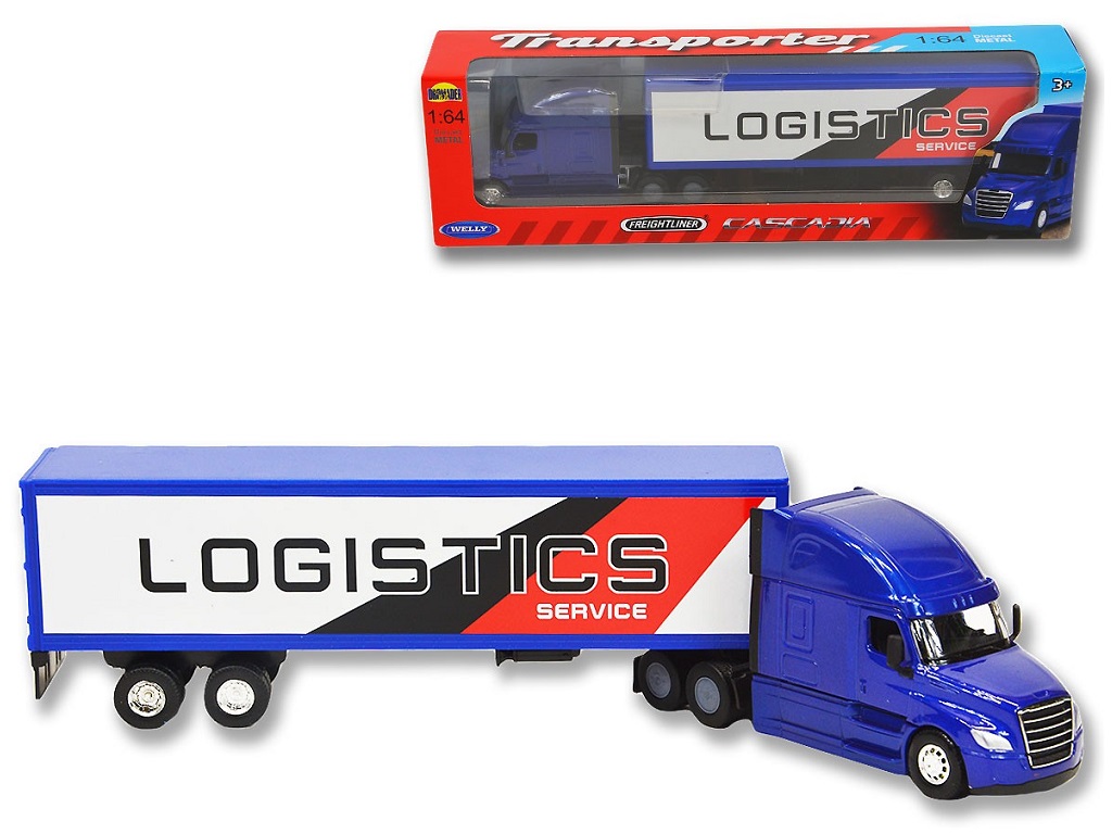 Welly kamion Cascadia Logistics 1:64 | Trgovina Eigrače.com
