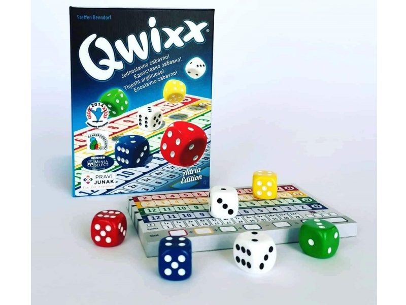 Igra s kockami Qwixx Adria Edition | Trgovina Eigrače.com