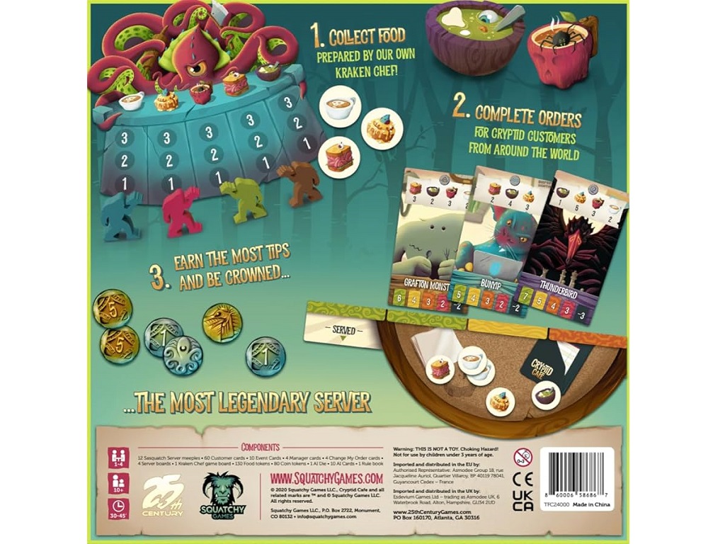 Cryptid Cafe Board Game EN | Shop Eigrače.com