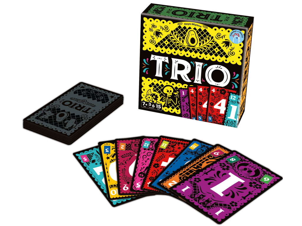 Družabna igra s kartami Trio | Trgovina Eigrače.com