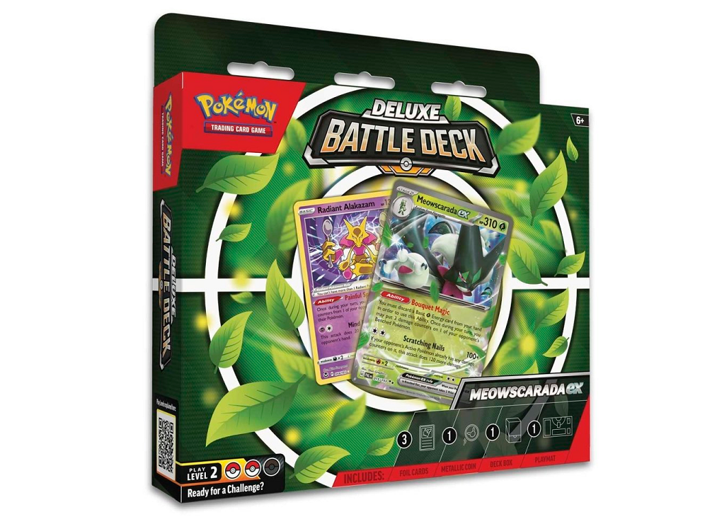 Pokemon Deluxe Battle Deck Meowscarada ali Quaquaval | Trgovina