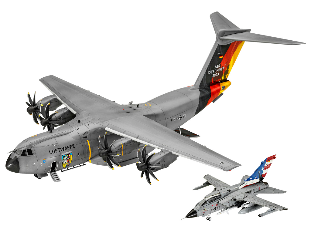 Revell Air Defender Set Airbus A400M & Tornado | Eigrače.com