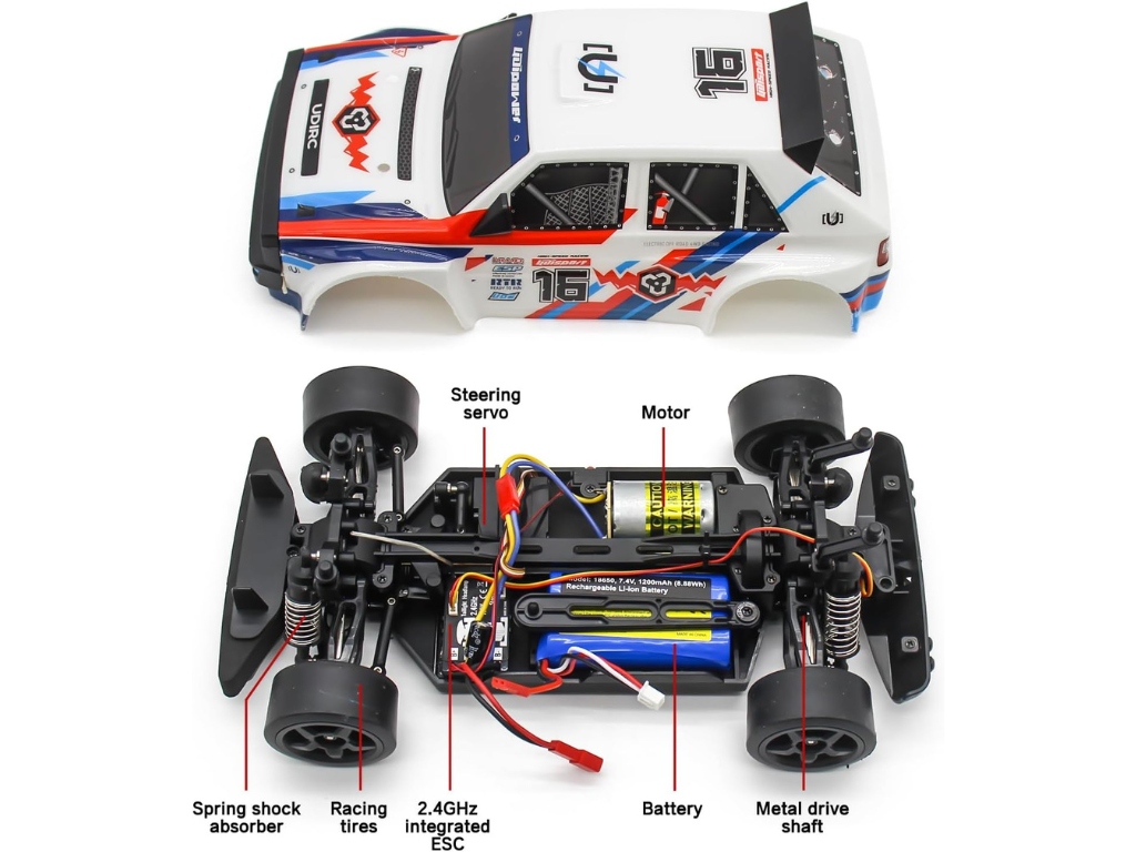 RC avto UDI Rallye drift 4WD | Trgovina Eigrače.com