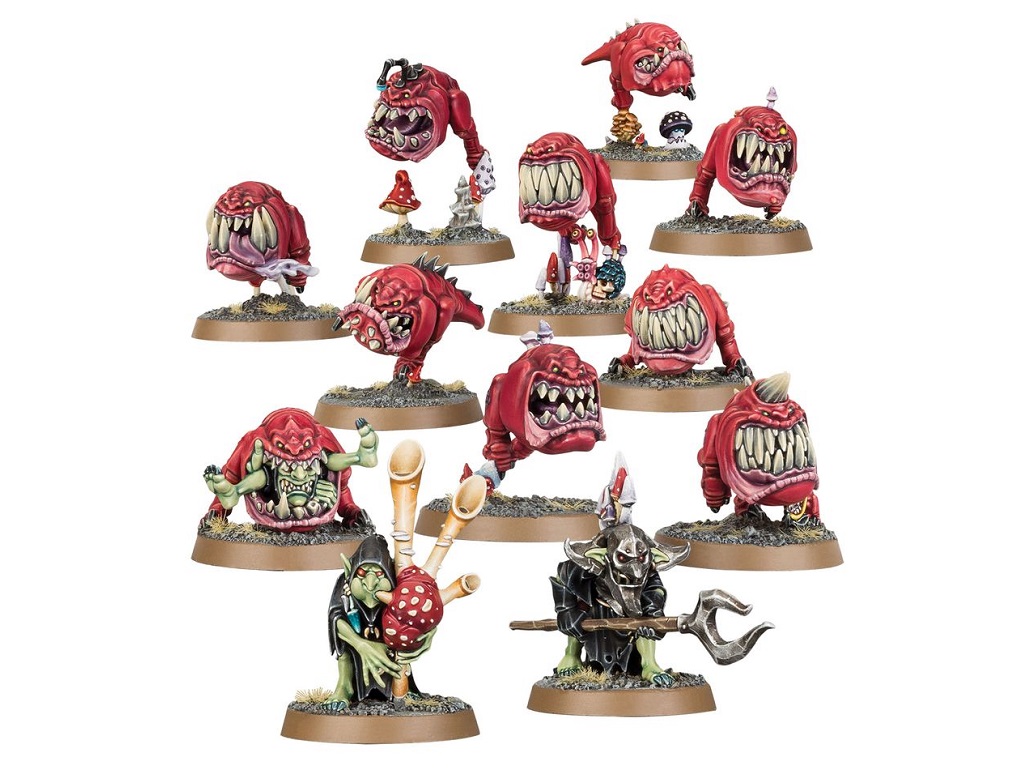 Warhammer AoS Gloomspite Gitz - Squig Herd | Eigrače.com