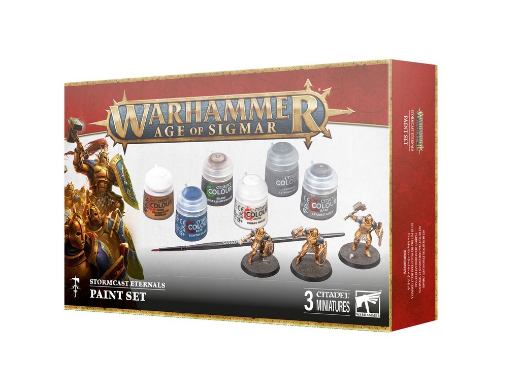 Warhammer AoS Paint+Tools set - Stormcast Eternals | Eigrače.com