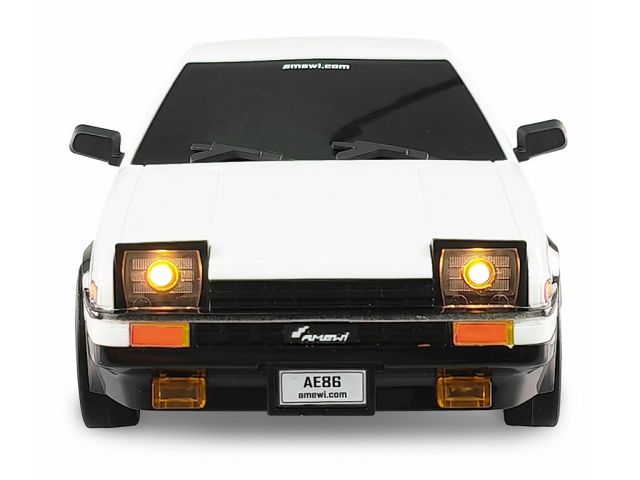 RC AE86 Sprinter Trueno Drift Car bel 1:18 | Trgovina Eigrače.com