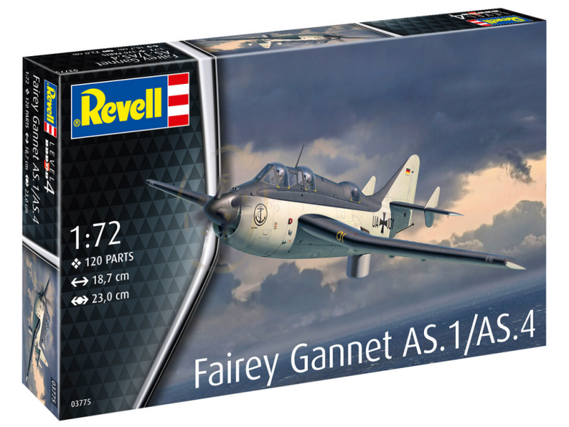 Revell Fairey Gannet AS.1/AS.4 03775 | Trgovina Eigrače.com