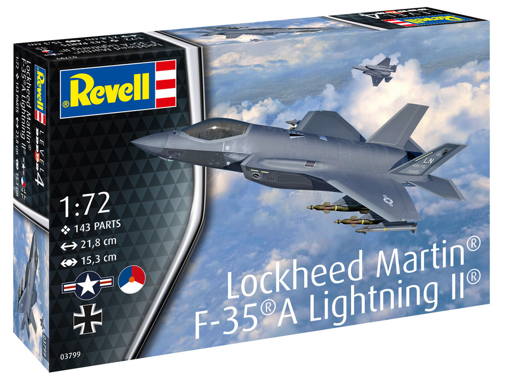 Revell Lockheed Martin F-35A Lightning II 03799 | Eigrače.com