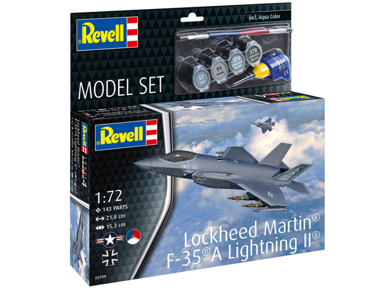 Revell Model Set Lockheed Martin F-35A Lightning II | Eigrače.com