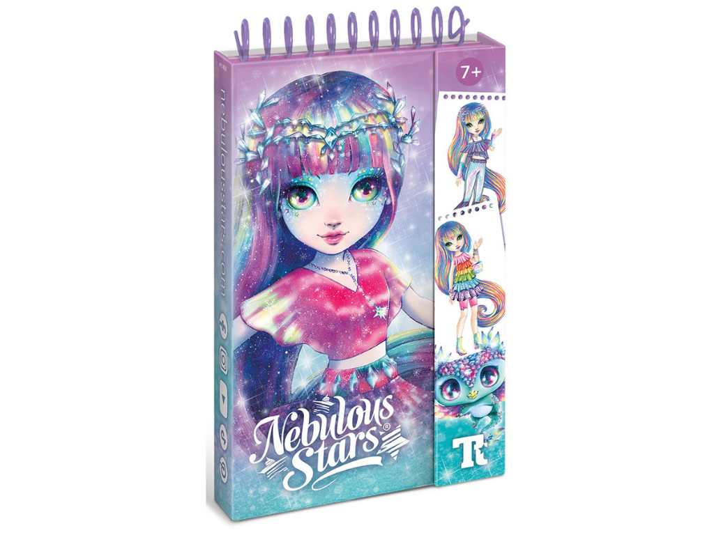 Nebulous Stars coloring book for on the go - Isadora | Eigrače.com