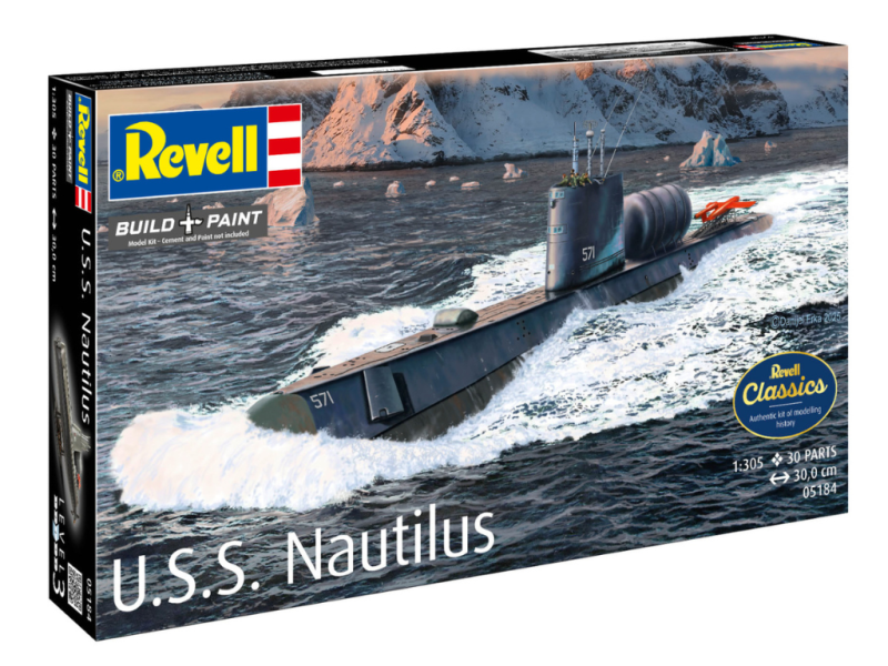 Revell maketa USS Nautilus 05184 | Trgovina Eigrače.com