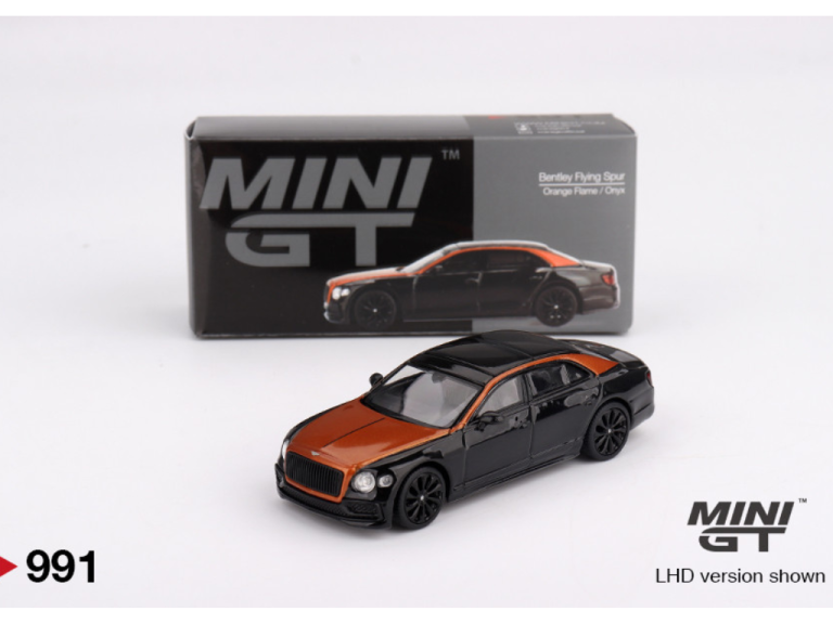 Mini GT Bentley Flying Spur Orange Flame Onyx 2024 | Eigrače