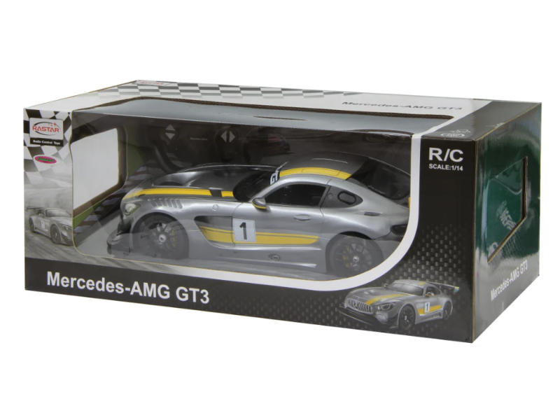 RC Mercedes AMG GT3 siva barva | Trgovina Eigrače.com