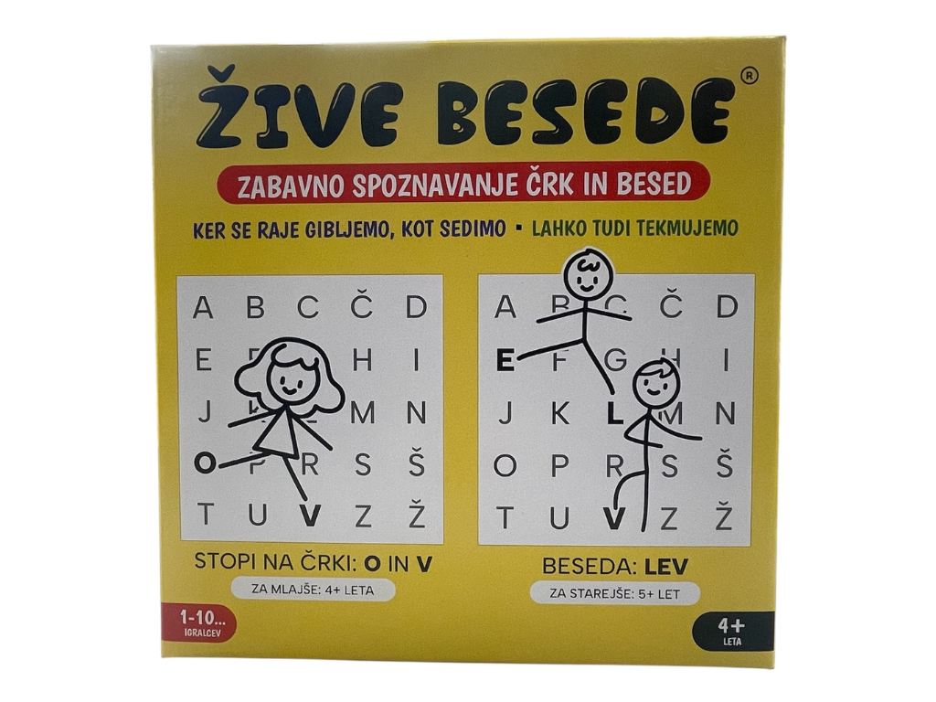 Družabna igra Žive besede | Trgovina Eigrače.com