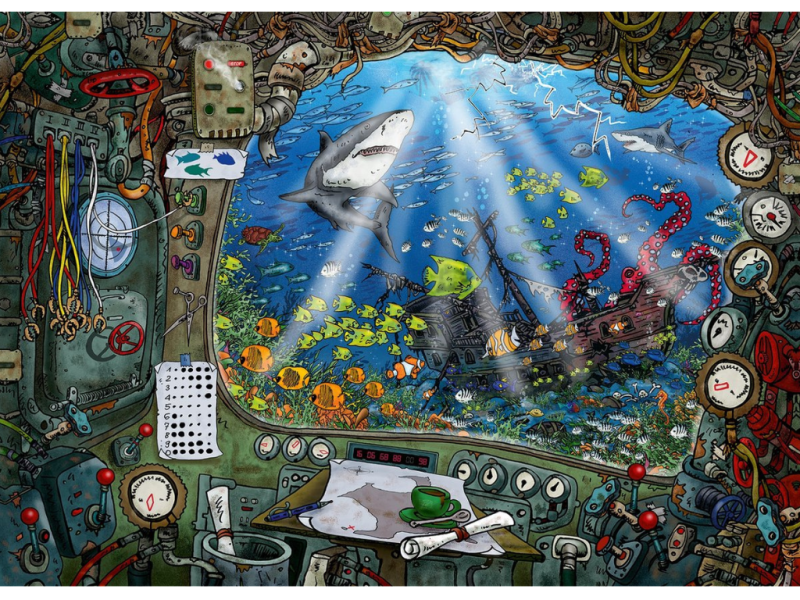 Ravensburger EXIT puzzle - Submarine | Trgovina Eigrače.com