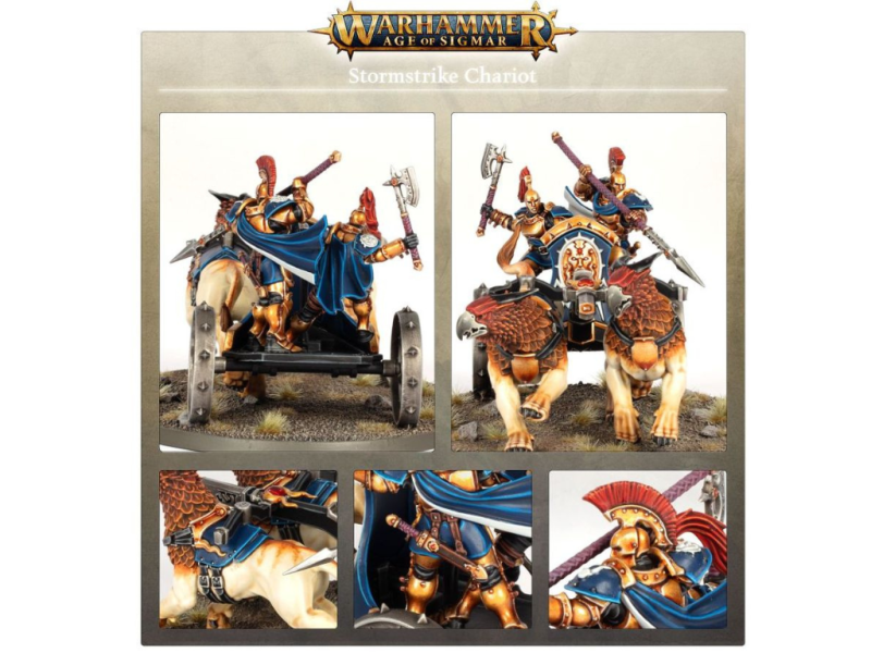 Warhammer AoS Stormcast Eternals - Stormstrike Chariot | E-players