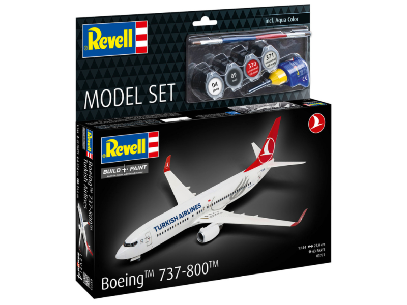 Revell Model Set Boeing 737-800 Turkish Airlines | Eigrače.com